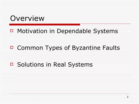 Handling Byzantine Faults Ppt Computing Technology And Computing
