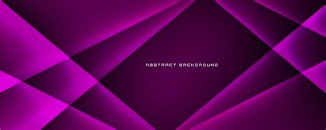 3d 보라색 기하학적 추상 배경은 컷아웃 효과 장식이 있는 어두운 공간의 레이어 겹침 배너 전단지 카드 표지 또는 브로셔에 대한 미니멀리스트 그래픽 디자인 요소 미래 스타일