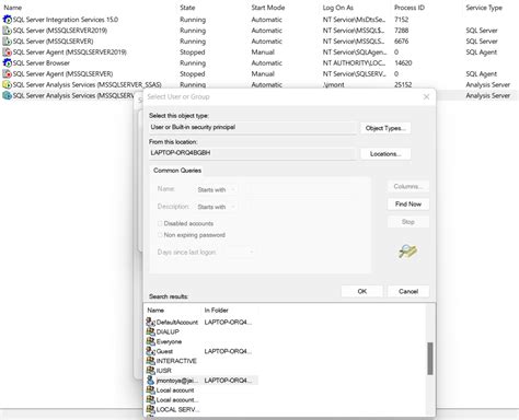 Ssas Sql Server 2012 Login Failed For User Nt Service