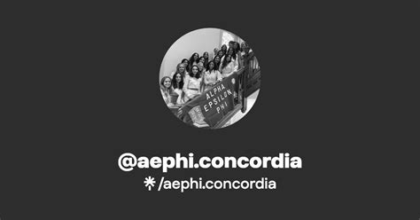 Aephi Concordia Instagram Linktree