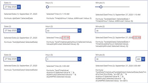 Time Picker In Power Apps Canvas App And Daylight Saving