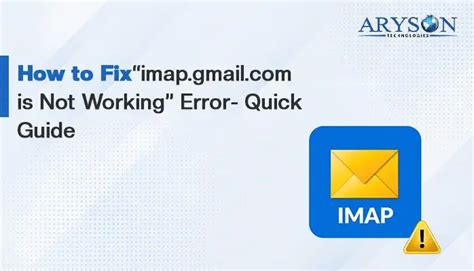 how to fix “ is not working” error quick guide