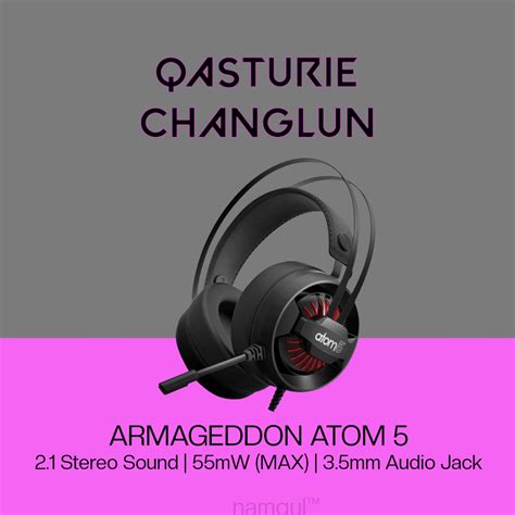 Armageddon Atom 5 New Shopee Malaysia