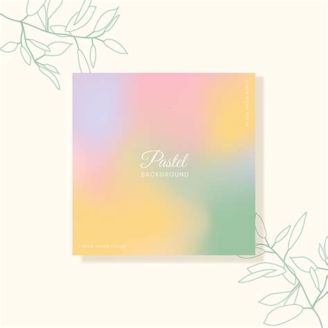 유토이미지 파스텔톤의 봄 추상적인 배경