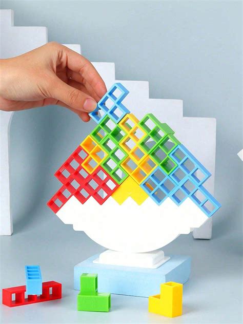 16pcs Balance Game Swing Stack Blocks Toyparty Double Interaction Toys