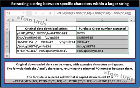 Extracting A String Between Specific Characters Within A Larger String