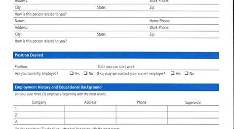 Employee Information Form ≡ Fill Out Printable Pdf Forms Online