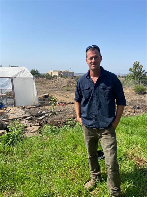 אוריה רשף מנהל קשרי חוץ ביחידה לחקלאות וחדשנות היחידה לחקלאות