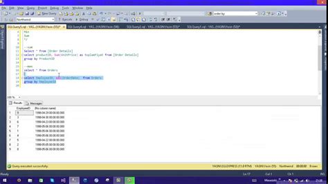 Ms Sql Aggregate Function Konu Anlatımı Youtube