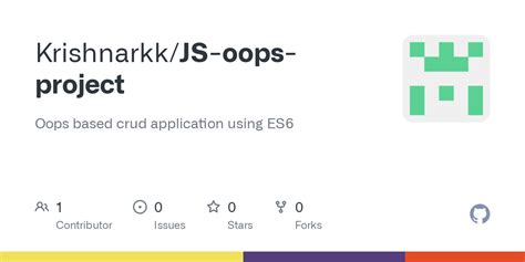 Github Krishnarkkjs Oops Project Oops Based Crud Application Using Es6