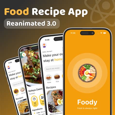 Food Recipe App In React Native Source Code Buymeacoffee