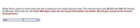 Solved Dallas Pierce Wants To Know What Rate She Is Paying Chegg