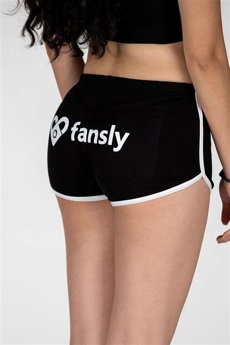 Booty Shorts Black Fansly