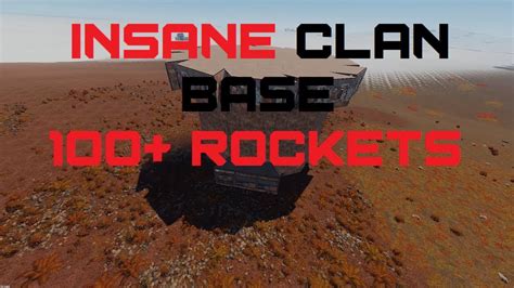Rust INSANE Group Base Rockets YouTube