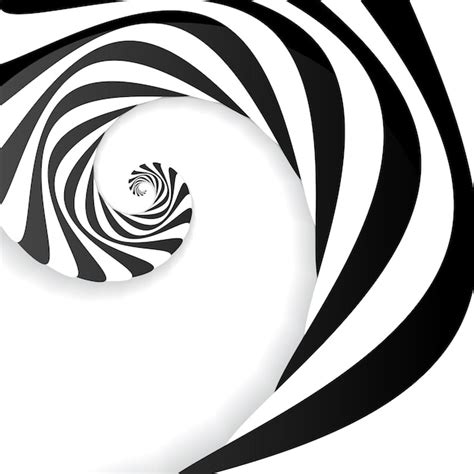 premium vector spiral abstract background dynamic art