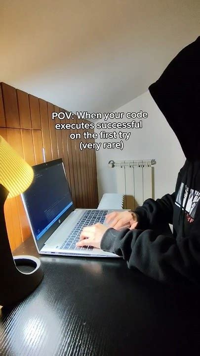 Pov When Your Code Runs On First Trycoding Youtube