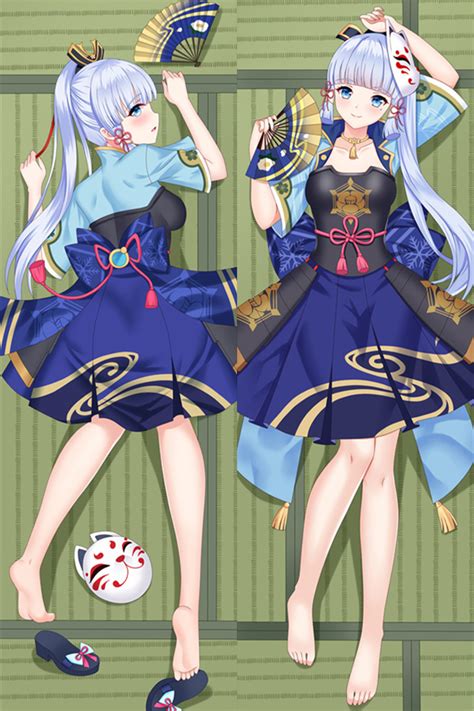 Kamisato Ayaka Cover Genshin Impact Anime Body Pillows