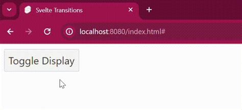 Svelte Transitions Creating Smooth UI Animations