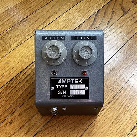 Amptek Wolf Driver Motown Wolfbox Di W Vintage Webster Reverb