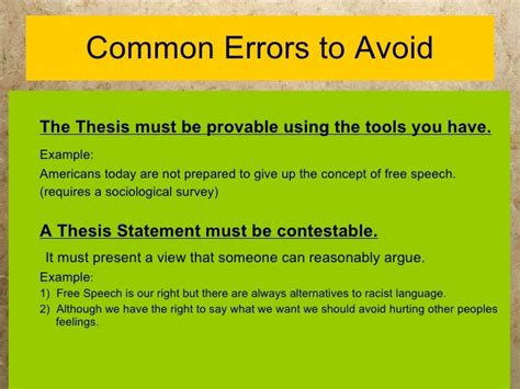Writing A Thesis Statement For A Speech 5 Things To Consider How To Write A Thesis Statement