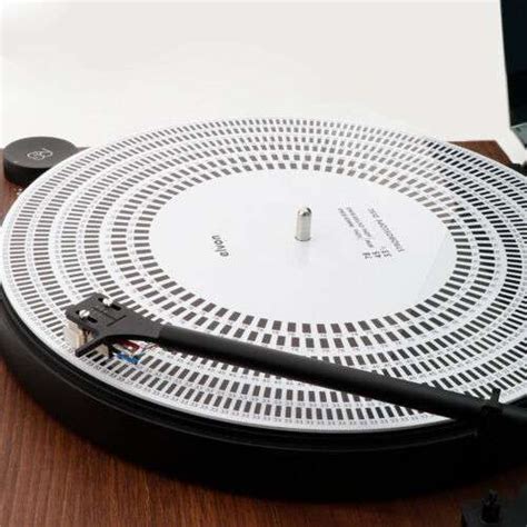 Professional Turntable Alignment Protractor For Lp Vinyl Pickup Calibration And Distance Adjustment