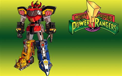 Mighty Morphin Power Rangers Megazord By Legendarysuperman On Deviantart