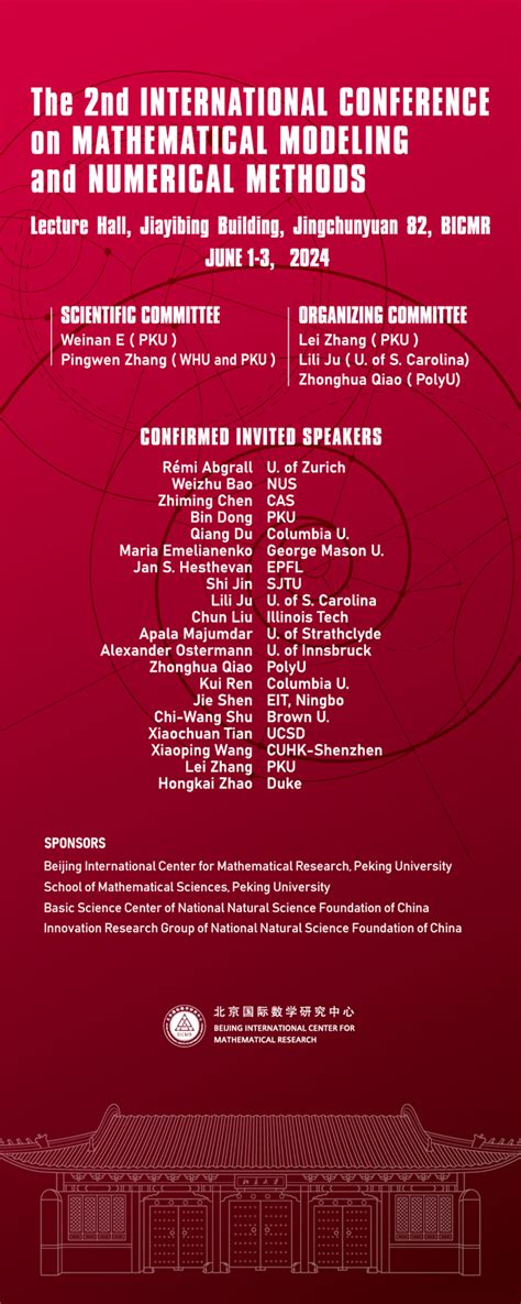 The 2nd International Conference On Mathematical Modeling And Numerical Methods