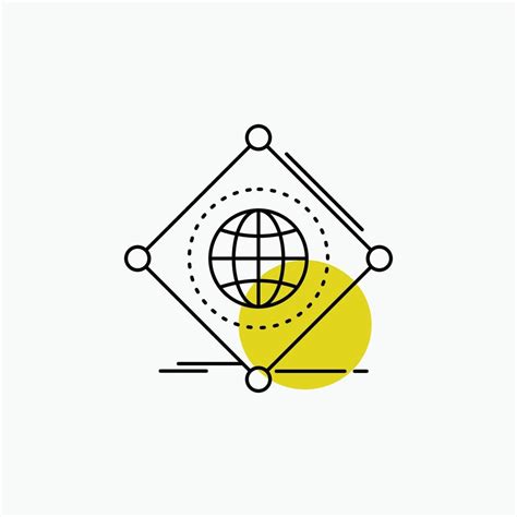 IOT Internet Things Of Global Line Icon 13028005 Vector Art At Vecteezy