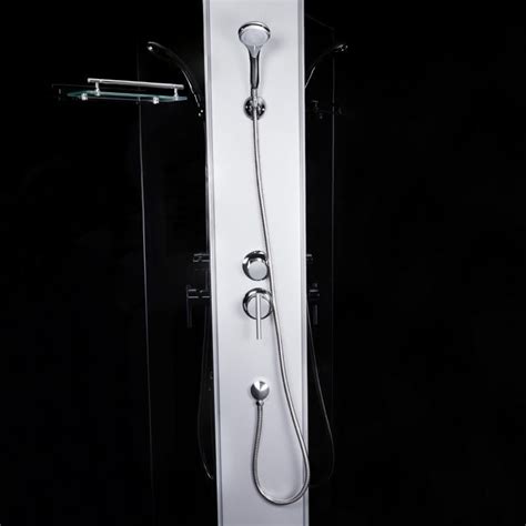 ᐉ Душовий бокс Lidz Tani Sb80x80 Sat High Gr скло тоноване 4 мм без піддону Sd00047576 • Краща