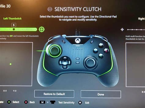 so the razer synapse app on xbox got an update and this is a new
