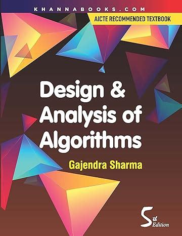 Buy Design Analysis Of Algorithms Book Online At 340 40 Free Delivery