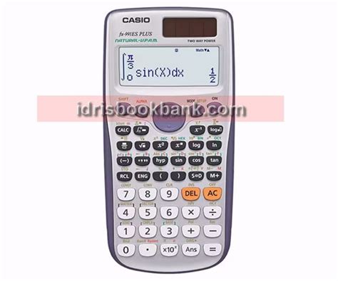 CASIO FX ES PLUS D Idris Book Bank