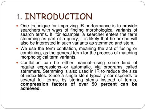 Ppt Stemming Powerpoint Presentation Free Download Id2026998