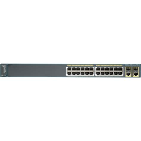 Switch Cisco Catalyst 2960 Plus 24 10 100 Poe 2 T Sfp Lan Lite Ws C2960 24pc S Emag Ro