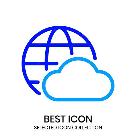 A Coleção De Conjunto De ícones Da Internet Pode Ser Usada Para Digital