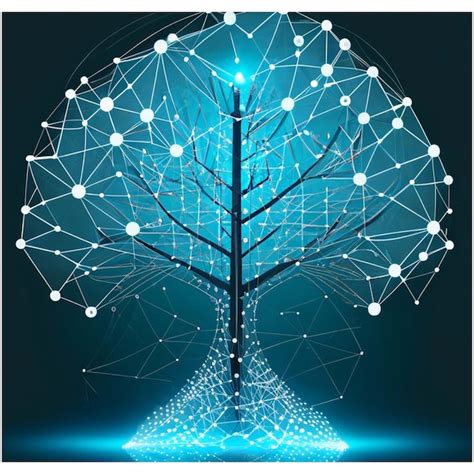 Premium Photo Bitcoin Cryptocurrency And Blockchain Technology Concept Tree For Your Design Ai