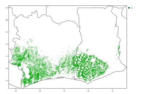 R Calculate The Overlap Of A Polygon With A Raster Map Stack Overflow