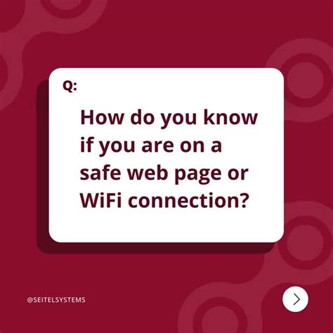 Safe Web And Wifi Connections Seitel Systems Inc