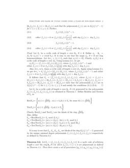 Structure And Rank Of Cyclic Codes Over A Class Of Non Chain Rings DeepAI