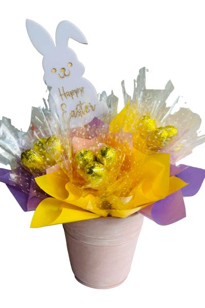 Easter Egg Flower Bucket Good Cents Arty Party
