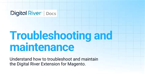 Troubleshooting And Maintenance Adobe Commerce Extension
