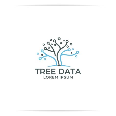 Tree Technology Logo Design Vector Branch Connect Data Digital 10595970 Vector Art At Vecteezy