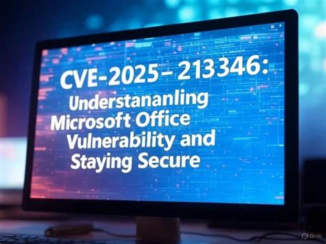 Cve 2025 21346 Understanding Microsoft Office Vulnerability And Staying Secure Windows Forum