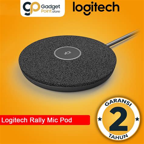 Jual Logitech Mic Pod For Rally Logitech Rally Mic Pod Garansi Resmi Tahun Shopee Indonesia