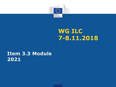 wg ilc item 3 3 module ppt download