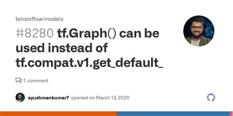 Tf Graph Can Be Used Instead Of Tf Compat V1 Get Default Graph
