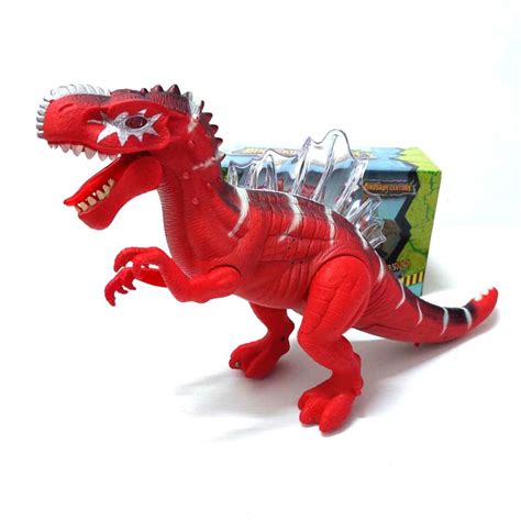 Dinosaur ไดโนเสาร์ ใส่ถ่าน เดินได้ มีเสียงมีไฟ ตรงปก พร้อมส่ง ส่งเร็วจากไทย เทสสินค้าก่อนส่ง