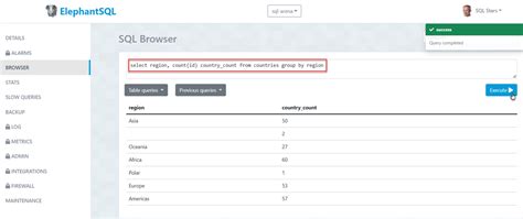 Quick Start With Free Managed Postgresql Database On Elephantsql Conclusion Amis Technology Blog