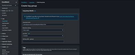 Aws Appsync Aws Cloudwatch Log Group Does Not Exist Stack Overflow