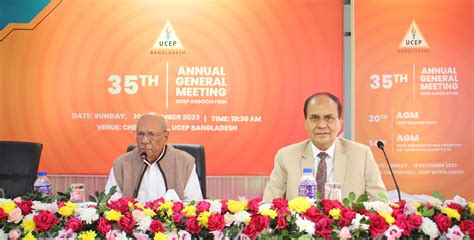 Ucep Bangladeshs 35th Annual General Meeting Highlights Achievements
